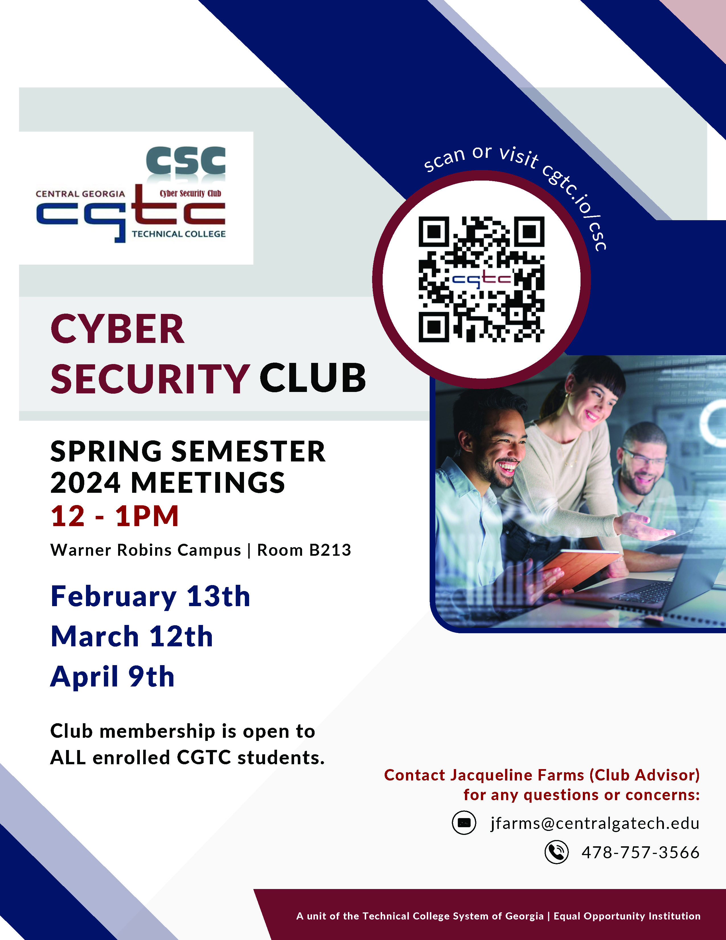 Cybersecurity Club (CSC) | Central Georgia Technical College